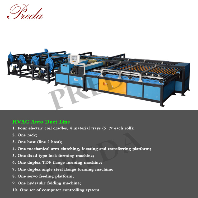 full auto duct production line 5 introduction